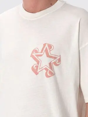 REPRESENT Cotton Crew-neck T-shirt With Logo - White