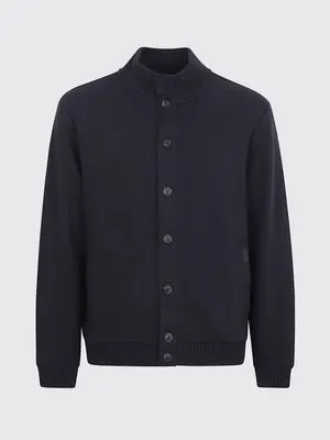 FAY Classic Turtleneck Cardigan