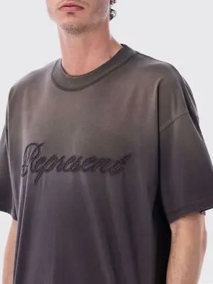 REPRESENT Cotton Crew-neck T-shirt With Logo