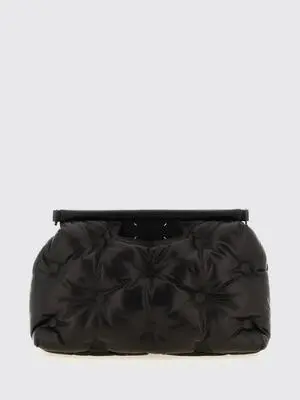 MAISON MARGIELA Glam Slam Quilted Nappa Clutch - Black