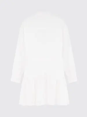 Polo Ralph Lauren Cotton Shirt Dress With Embroidered Logo - White