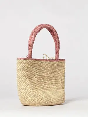 MC2 SAINT BARTH Raffia Shoulder Bag