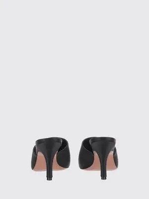 Amina Muaddi Jamie Silk Satin Mules