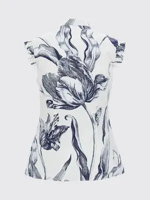 Erdem Floral Print Sleeveless Shirt
