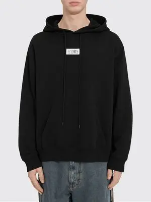 MAISON MARGIELA Logo Hoodie - Black