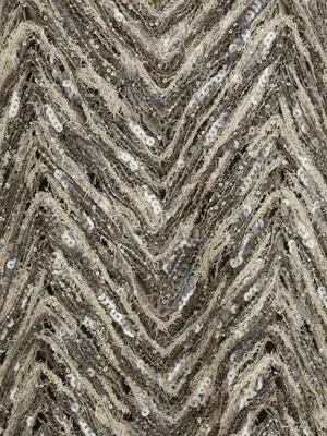 Brunello Cucinelli Sequined Linen Blend Mini Dress
