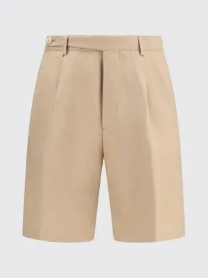 Brunello Cucinelli Cotton And Linen Blend Tailored Shorts