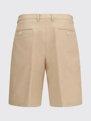 Brunello Cucinelli Cotton And Linen Blend Tailored Shorts