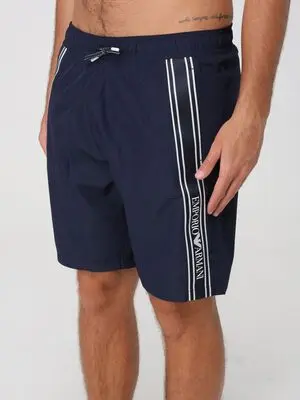 Emporio Armani Boxer Swim Shorts - Blue