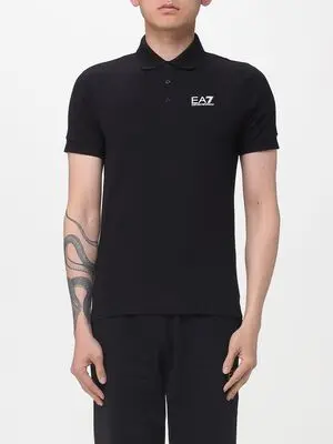EA7 Polo Shirt Men Colour Black