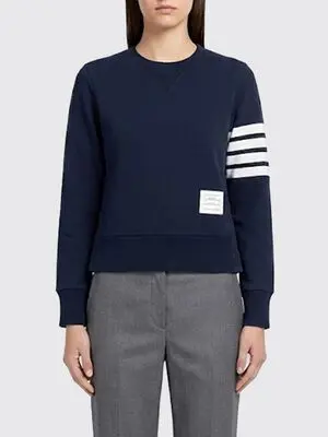 Thom Browne Cuffed Sweatshirts Hoodies For Women