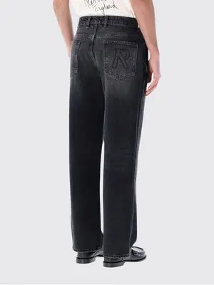REPRESENT Wide-leg Cotton Denim Jeans