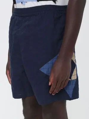 A.p.c. Quilted Cotton And Linen Connor Shorts