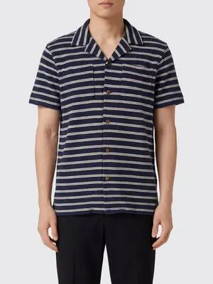 Polo Ralph Lauren Striped Cotton Blend Shirt - Blue