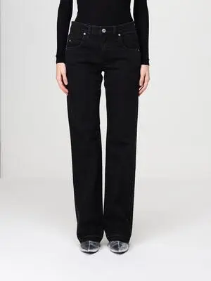 Isabel Marant Étoile Straight Leg Jeans - Black