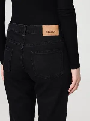 Isabel Marant Étoile Straight Leg Jeans - Black