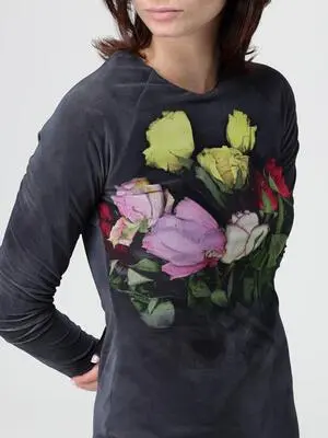 MSGM Long Sleeve Printed Dress