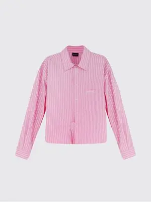 Balenciaga Striped Cotton Casual Shirt