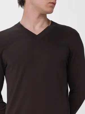 PAOLO PECORA Silk Blend V-neck Sweater