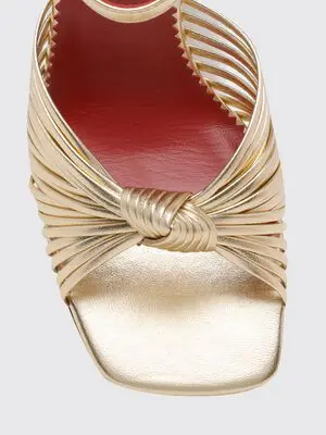 Valentino Garavani Annet Laminated Leather Sandals