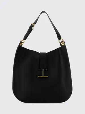 TOM FORD Tara Grained Leather Bag - Black
