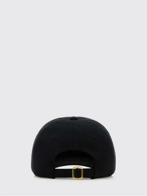 Valentino Garavani Chez Cotton Canvas Hat - Black