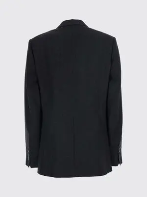 Victoria Beckham Double-breasted Wool Blazer With Peak Lapels