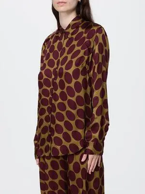 Dries Van Noten Printed Twill Casual Shirt