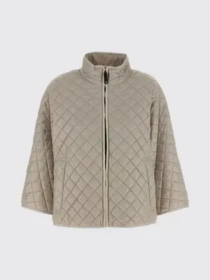 Max Mara Quilted Zip-up Jacket - Grey