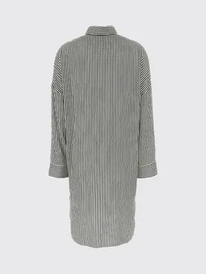 TOM FORD Striped Silk Shirt Dress