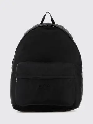 A.p.c. Sac A Dos Nylon Backpack - Black