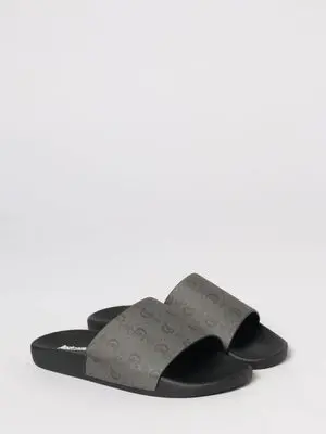 Just Cavalli Rubber Sliders With Printed Logo