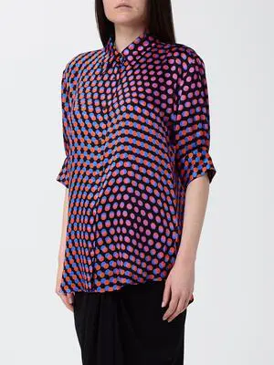 Dries Van Noten Polka Dot Silk Shirt