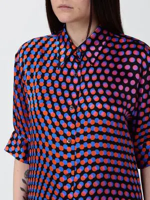 Dries Van Noten Polka Dot Silk Shirt
