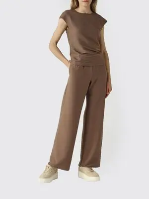 Max Mara Stretch Jersey Straight Trousers - Coffee