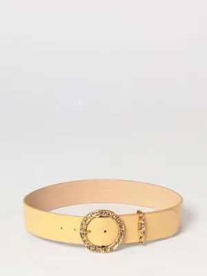 Zimmermann Solena Leather Belt - Beige