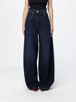 Brunello Cucinelli Wide-leg Jeans - Blue