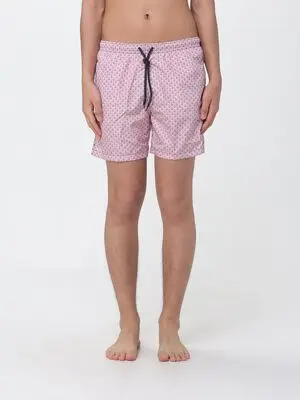 DRUMOHR Printed Polyester Swim Shorts - Black