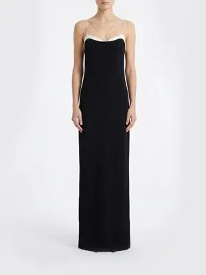 TOM FORD Stretch Silk Maxi Slip Dress