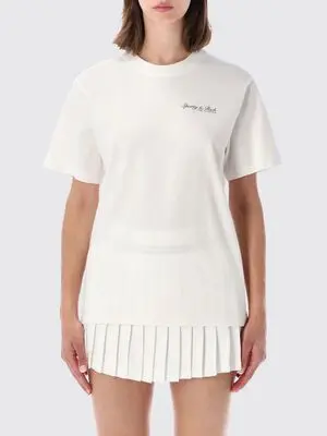 Sporty & Rich Striped T-shirts For Women