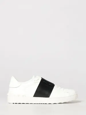 Valentino Garavani Open Leather Sneakers - White 1