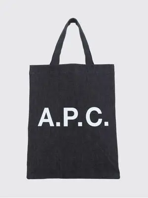 A.p.c. Lou Cotton Denim Tote Bag - Indigo