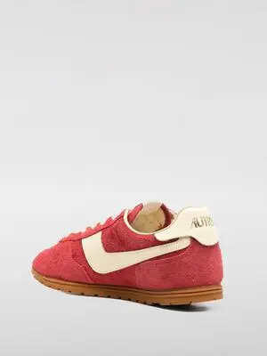 AUTRY Lace Up Athletic Sneakers - Amaranth