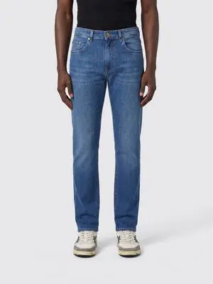 Incotex Slim Fit Cotton Denim Jeans - Blue