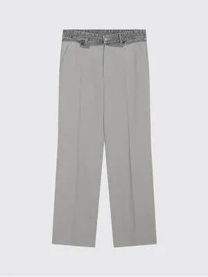 MAISON MARGIELA Virgin Wool Blend Wide Leg Trousers