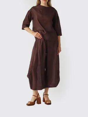 MEIMEIJ Linen Cropped Trousers