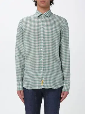 B.D.BAGGIES Check Cotton Casual Shirt - Green