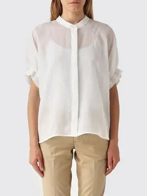 MEIMEIJ Ramie Casual Shirt - White