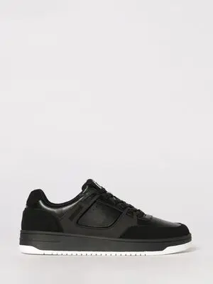 Just Cavalli Leather Sneakers - Black
