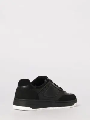 Just Cavalli Leather Sneakers - Black